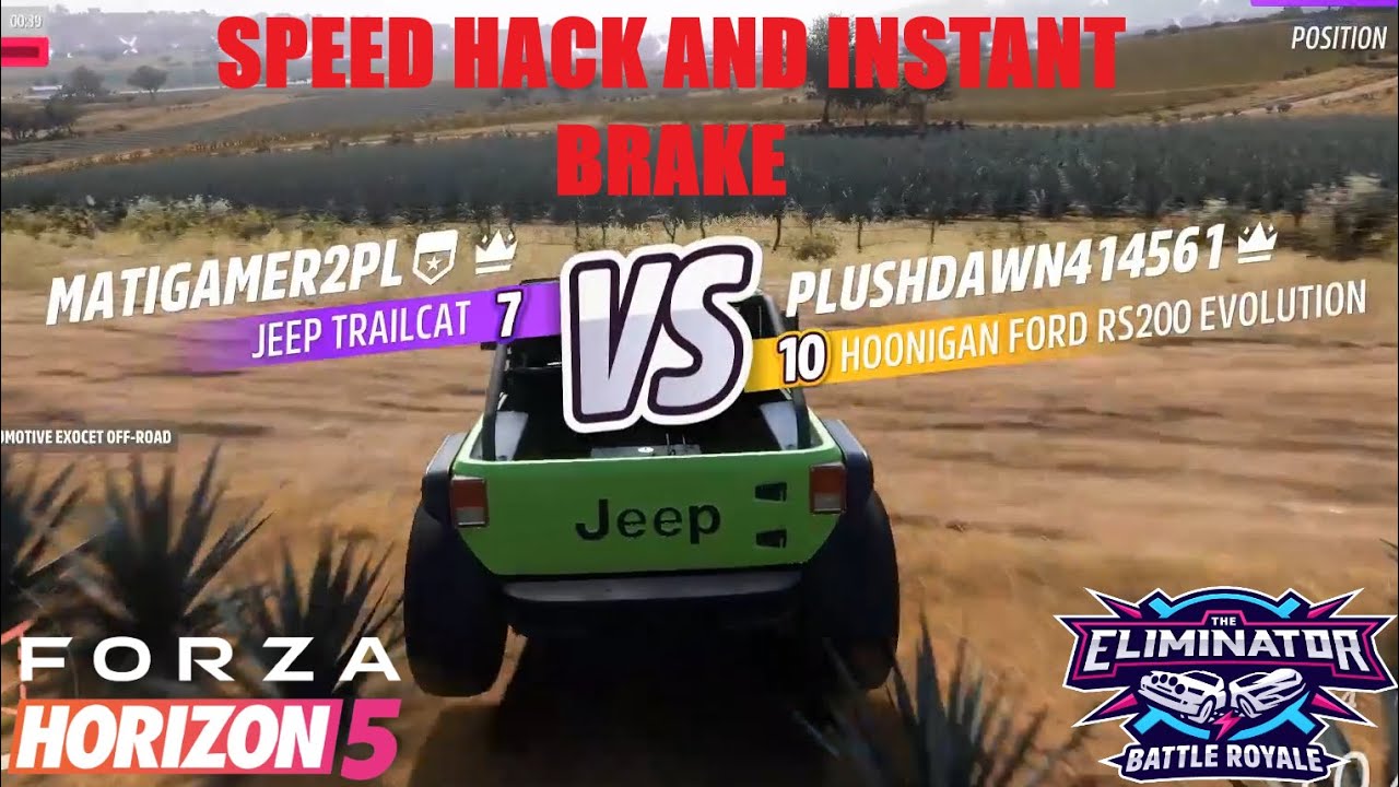 SPEED HACK AND INSTANT BRAKE CHEATER PlushDawn414561 - Forza Horizon 5 ...