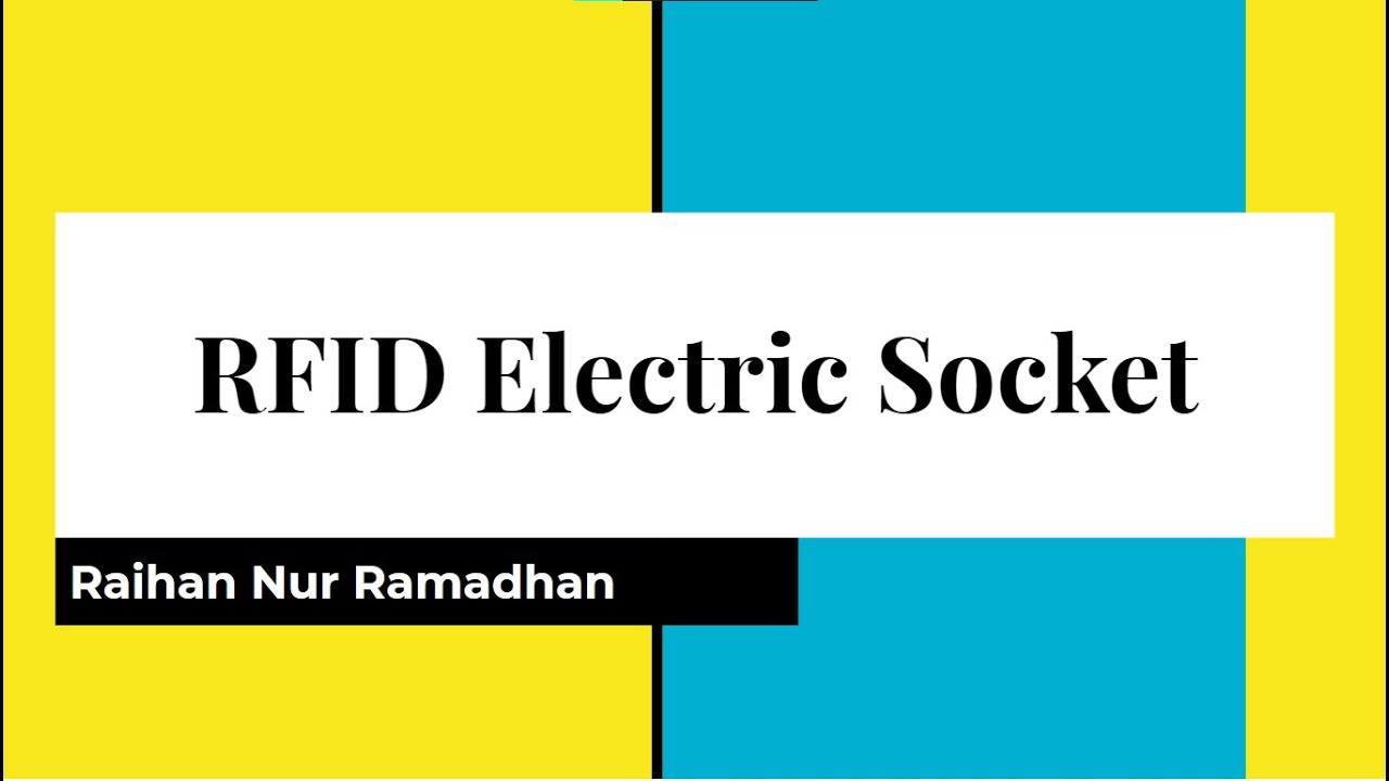RFID Electric Socket - YouTube