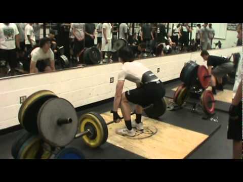 Palo Verde High School: Power Clean 200 IBS - YouTube