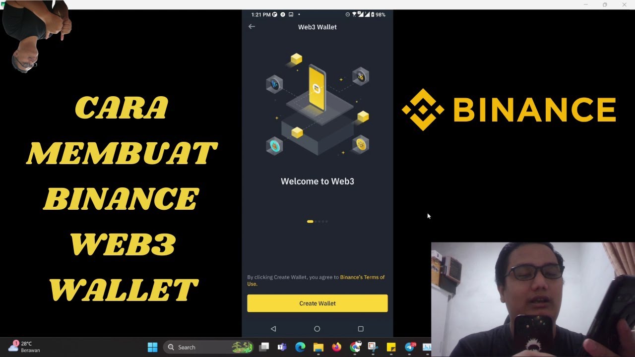 Review + Cara Daftar Binance Web3 Wallet [ Binance Trading Series #9 ...