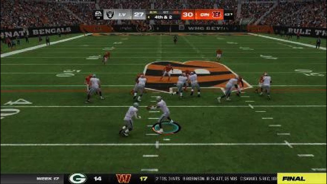 Madden 24 Las Vegas Raiders Franchise Mode - Episode 32: Week 17 at ...