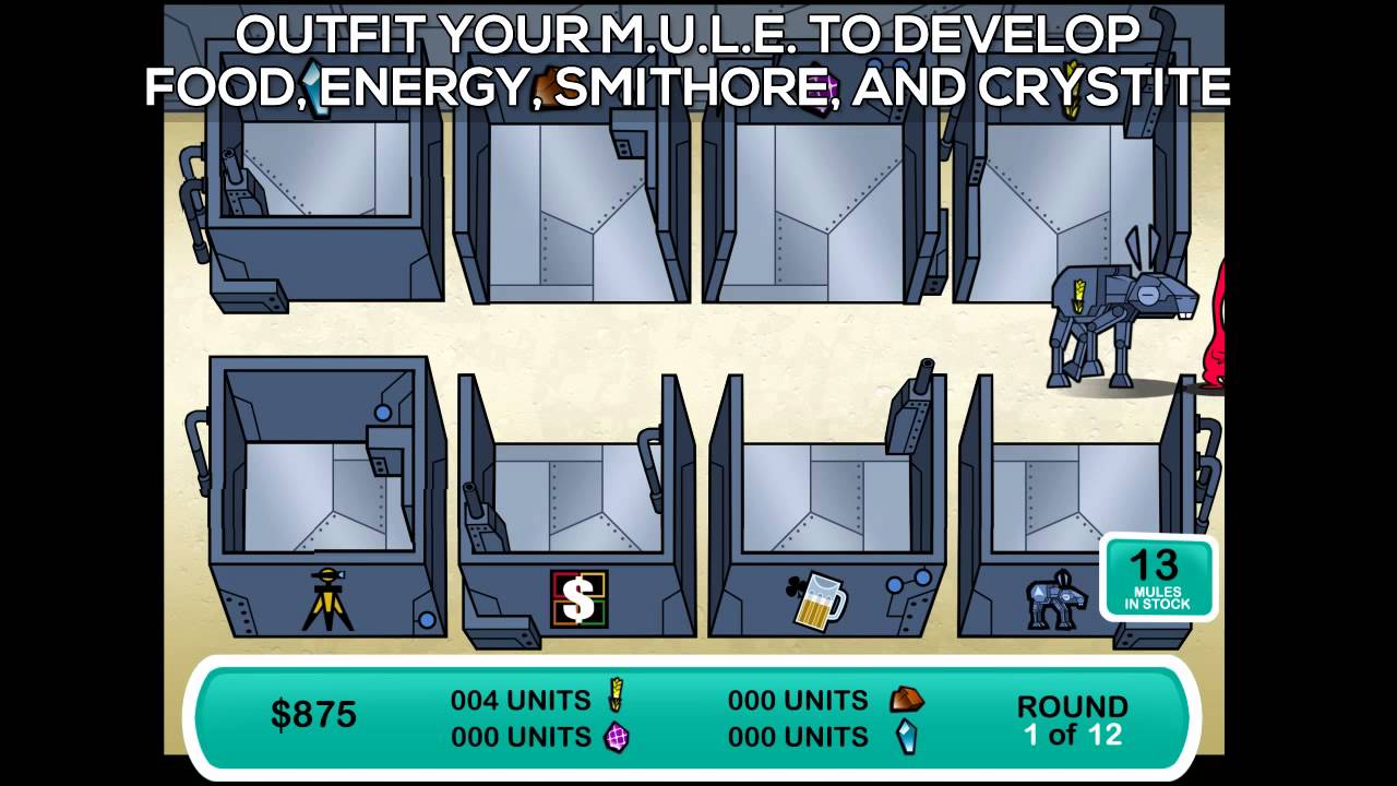 M.U.L.E. Returns Alpha Game-Play Trailer - Bassoon Version - YouTube