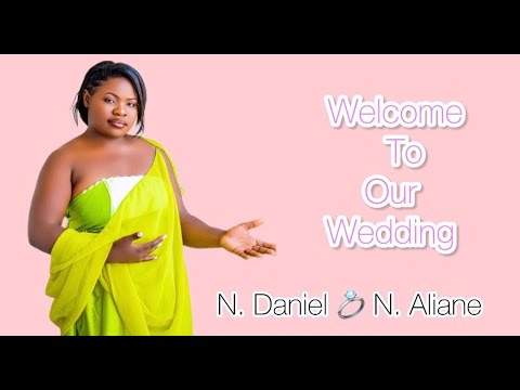 N. DANIEL &  N .ALIANE WEDDING CELEMONY
