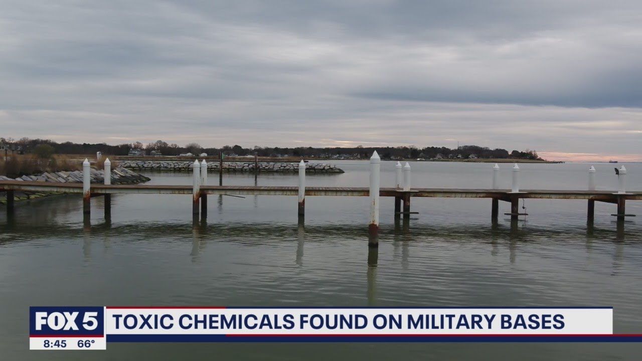 Toxic 'forever chemicals' found on hundreds of military bases | FOX 5 ...