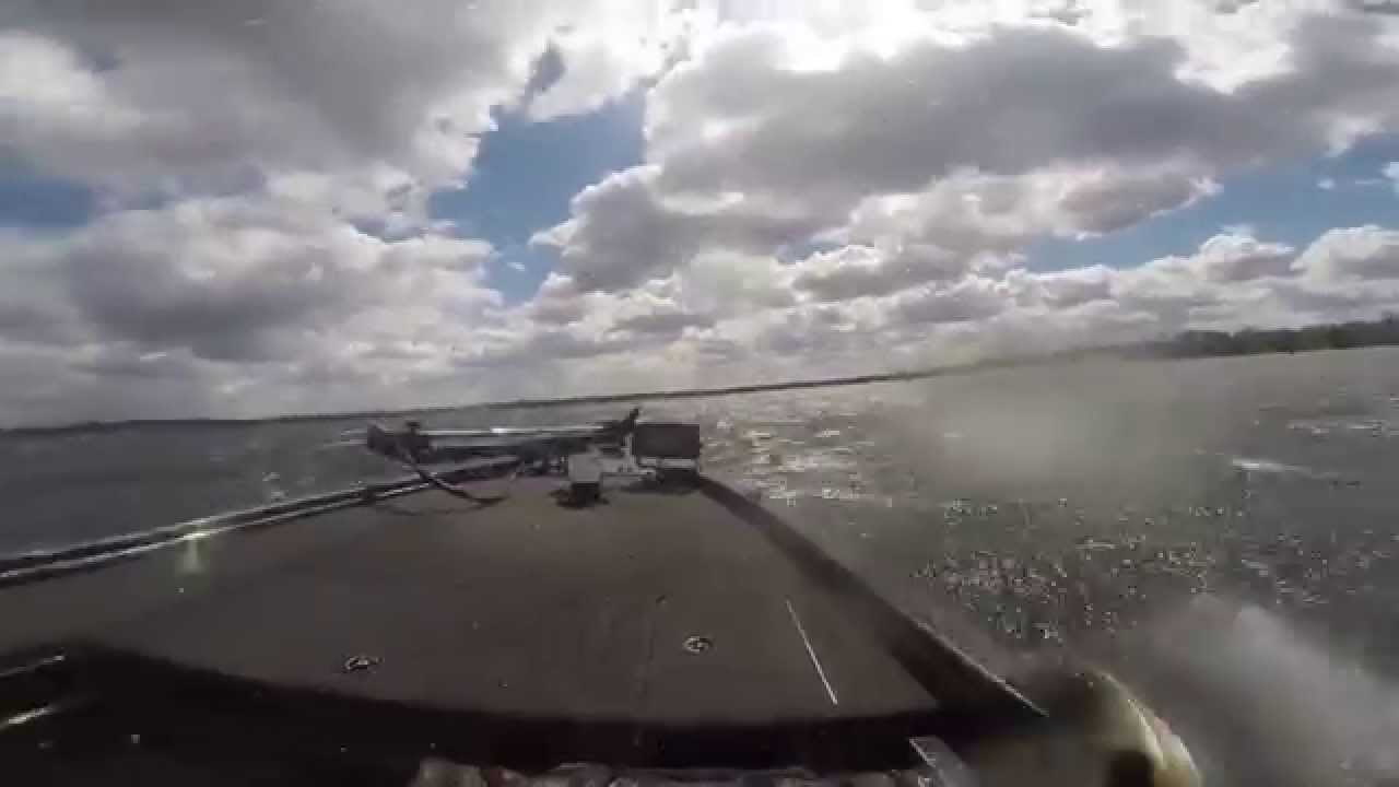 Lake Wawasee boat ride 4-21-15 - YouTube