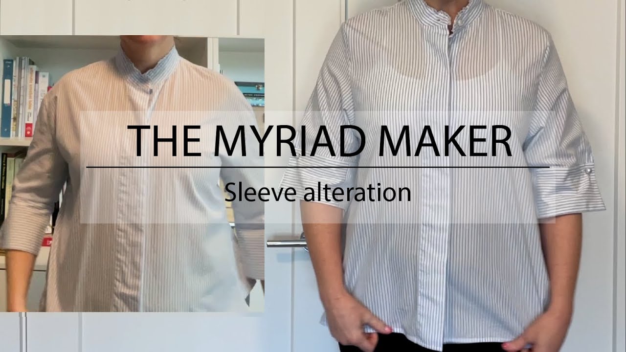 Alteration series: altering sleeves; did it work? - YouTube