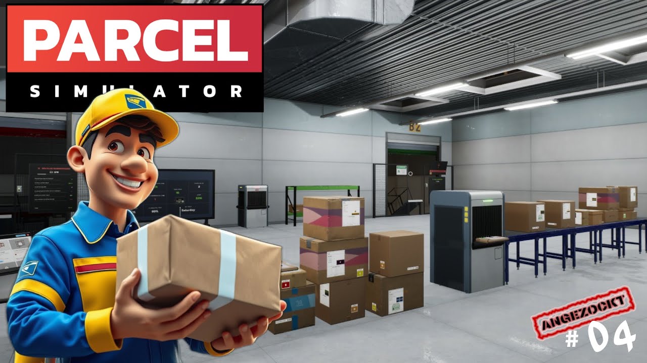 Parcel Simulator #04 📦 Kleine automatische Vorsortierung #angezockt # ...