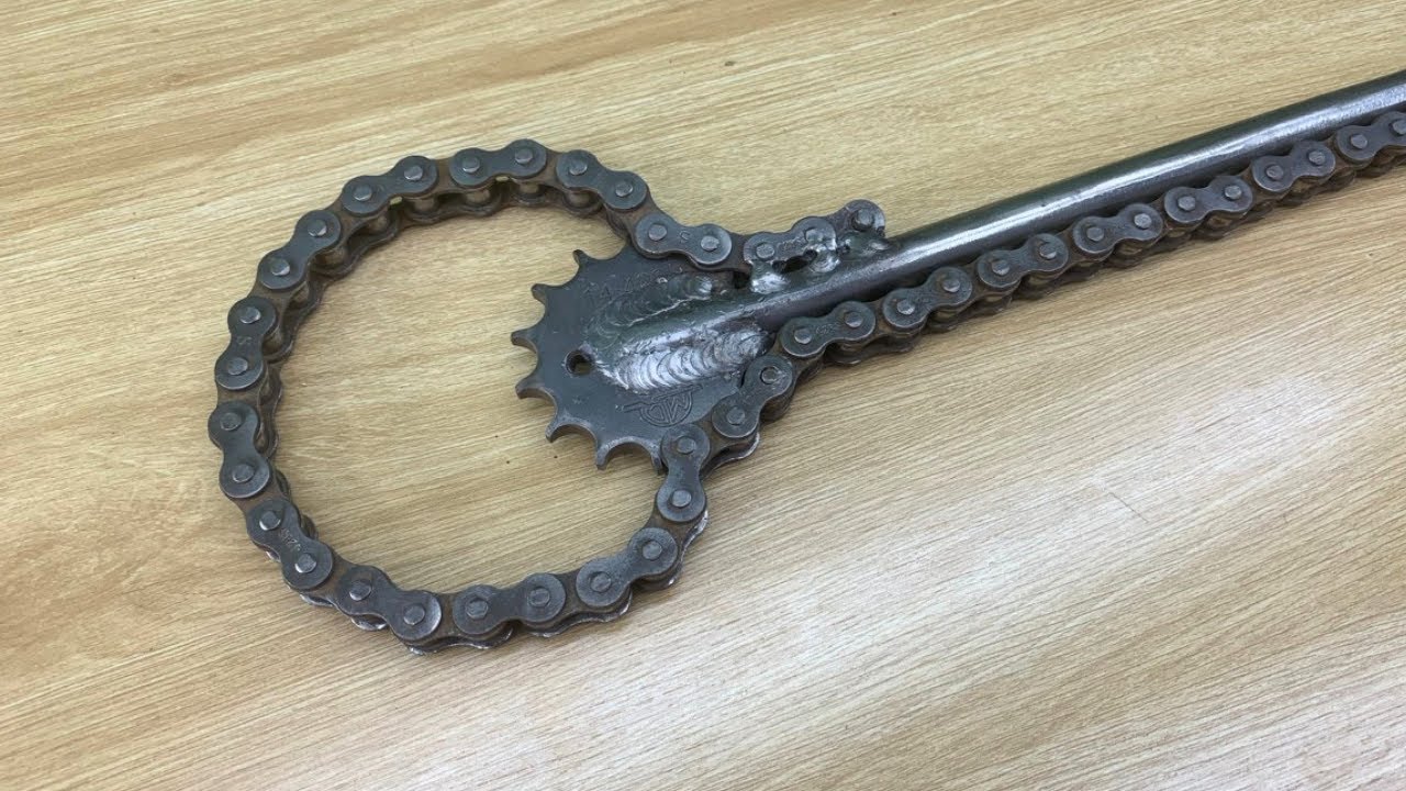 Unique Chain Wrench Crafting Tricks From Old Materials - YouTube