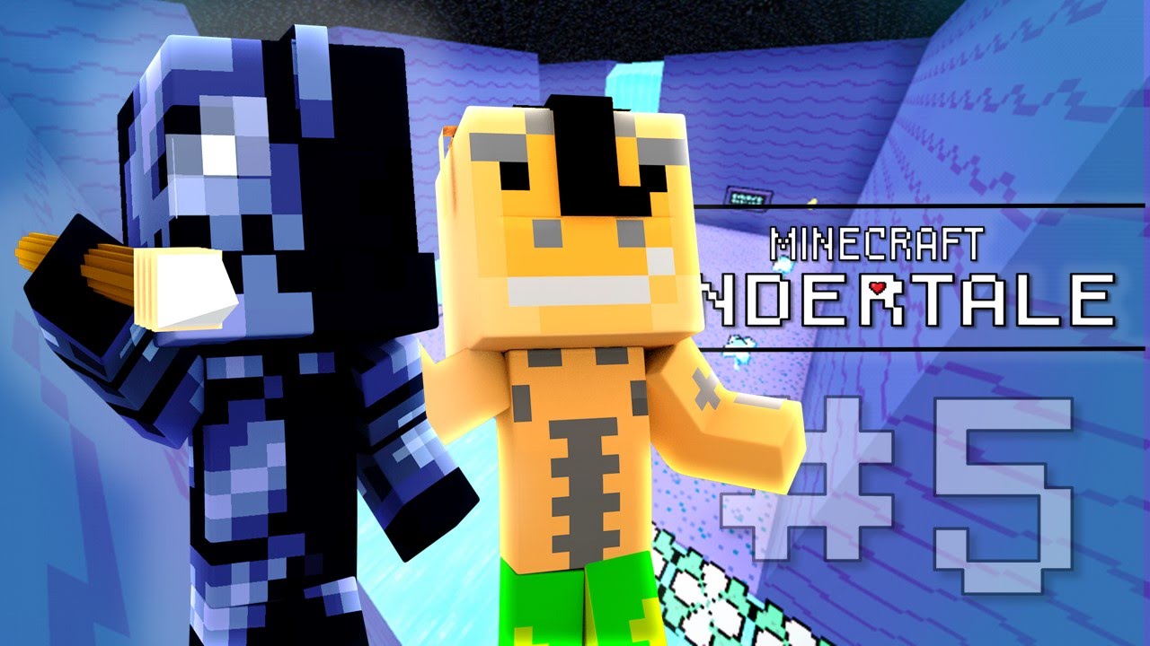 Minecraft Undertale WATERFALL! #5 (Minecraft Undertale Roleplay) - YouTube