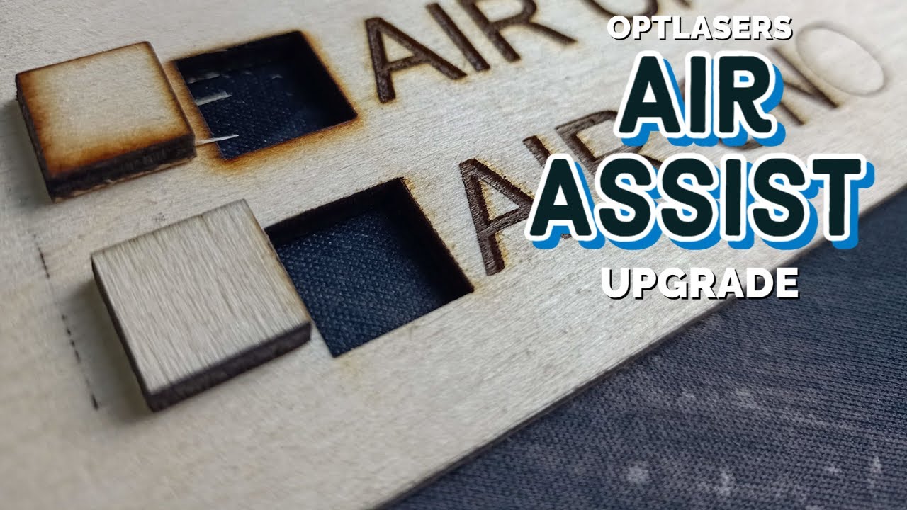 Opt Lasers 6w Air Assist Install/Test - YouTube