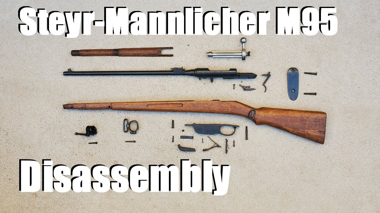 Steyr-Mannlicher M95 Disassembly - YouTube