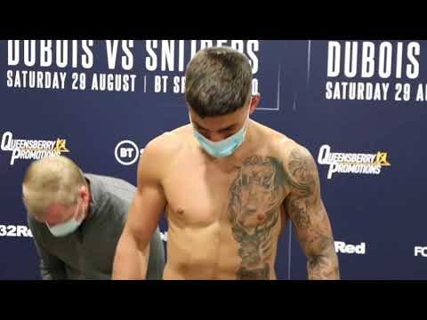 SAM NOAKES v JORDAN ELLISON (OFFICIAL WEIGH-IN VIDEO) / FRANK WARREN ...