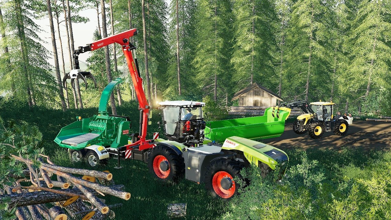 FS19 - Map Schwatzingen 057 - Forestry and Farming - YouTube
