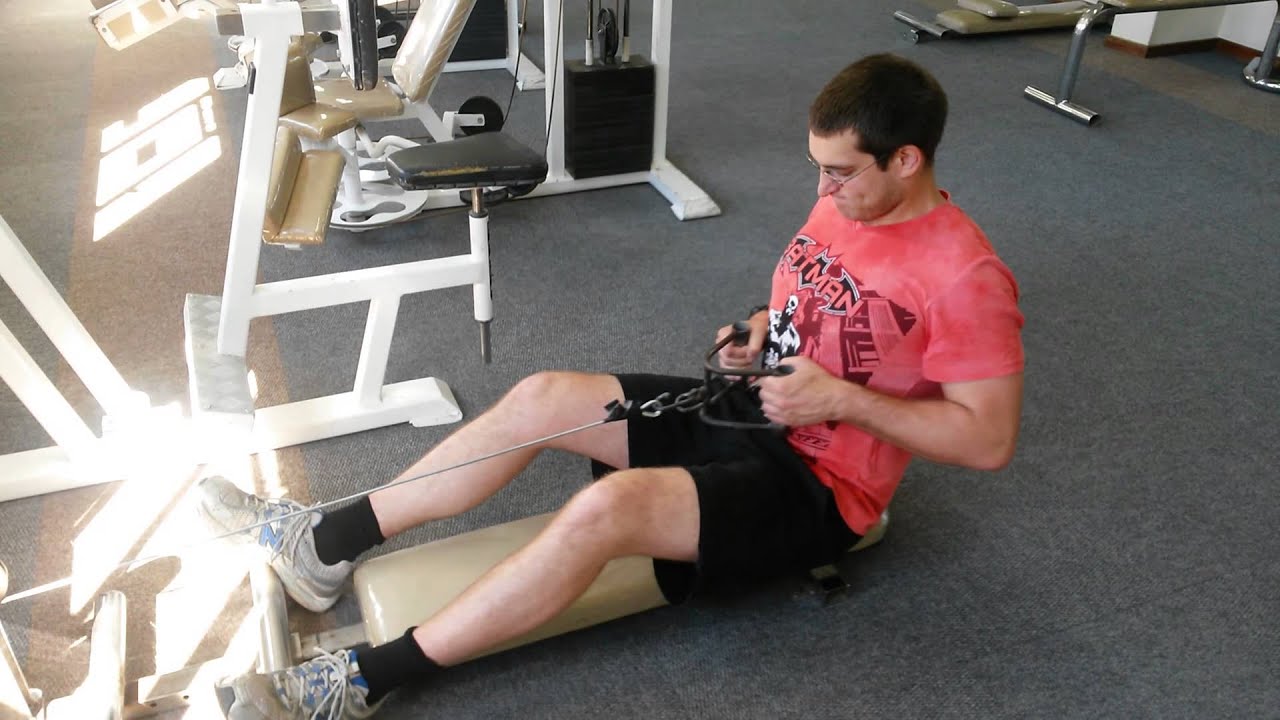 Low Pulley Row by Sebby - YouTube