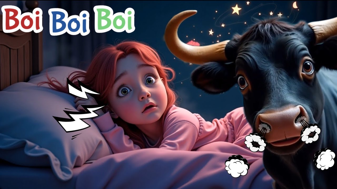 Boi da Cara Preta/ Música Infantil para Crianças Ninar e Dormir/ Canção ...