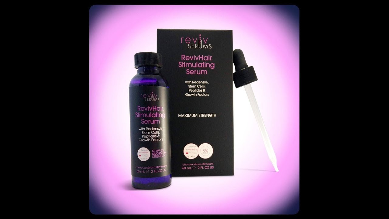 Reverse Premature Greying & Thinning w/ RevivHair REV Serums Hair ...