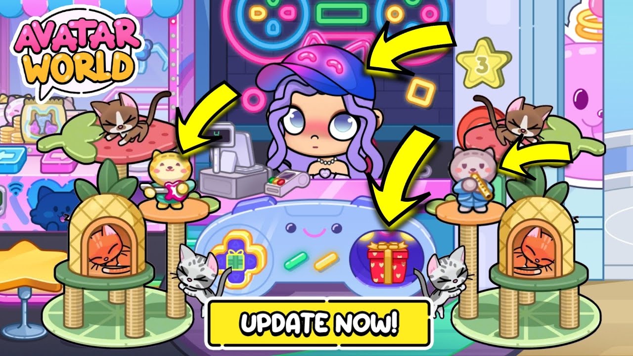 AVATAR WORLD NEW UPDATE AND SECRETS! 👀🤩 - YouTube