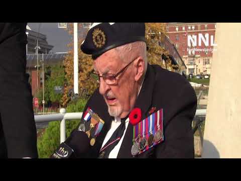 Ken MacAskill Naval Monument 80th Anniversary HMCS GRIFFON - YouTube