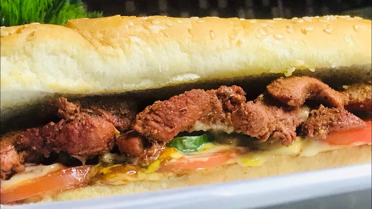 Subway Sandwich || How To Make Subway Sandwich At Home - YouTube