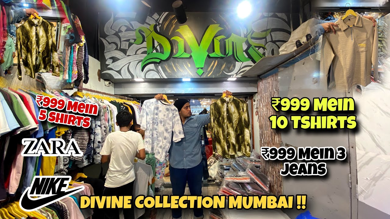 Divine Collection Mumbai |₹999 Me 10 T-shirt |Export Suprlus Clothes ...