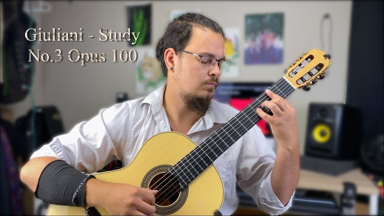 Mauro Giuliani - "Etude no. 3 op. 100" performed by Tony Zazula - YouTube