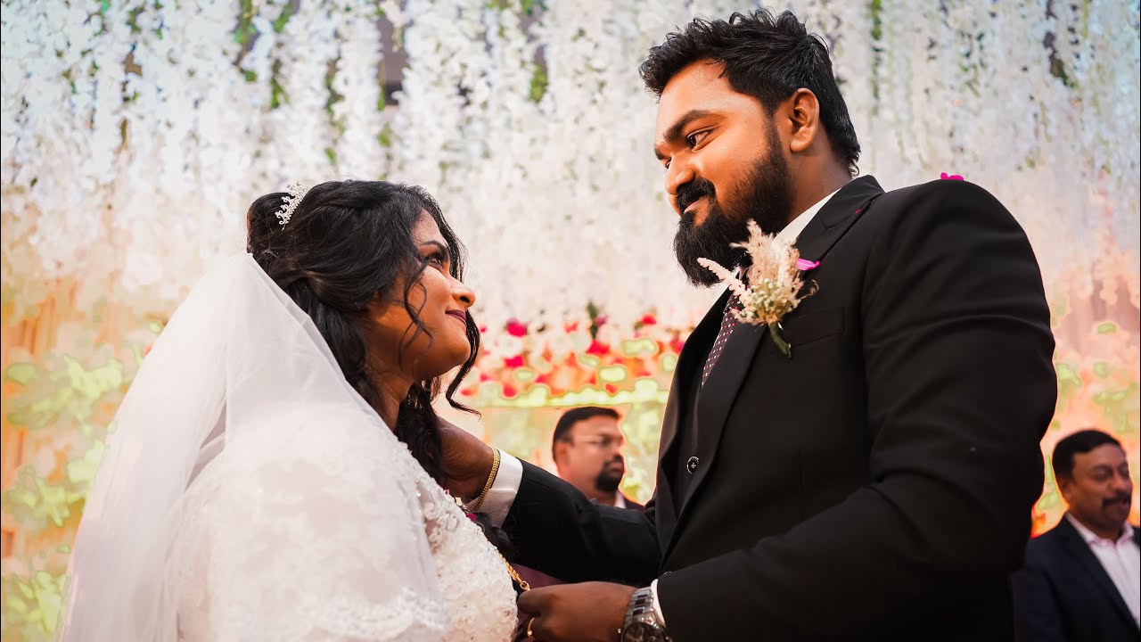 Richard Paul issac and Lynette Hope wedding and reception highlights ...