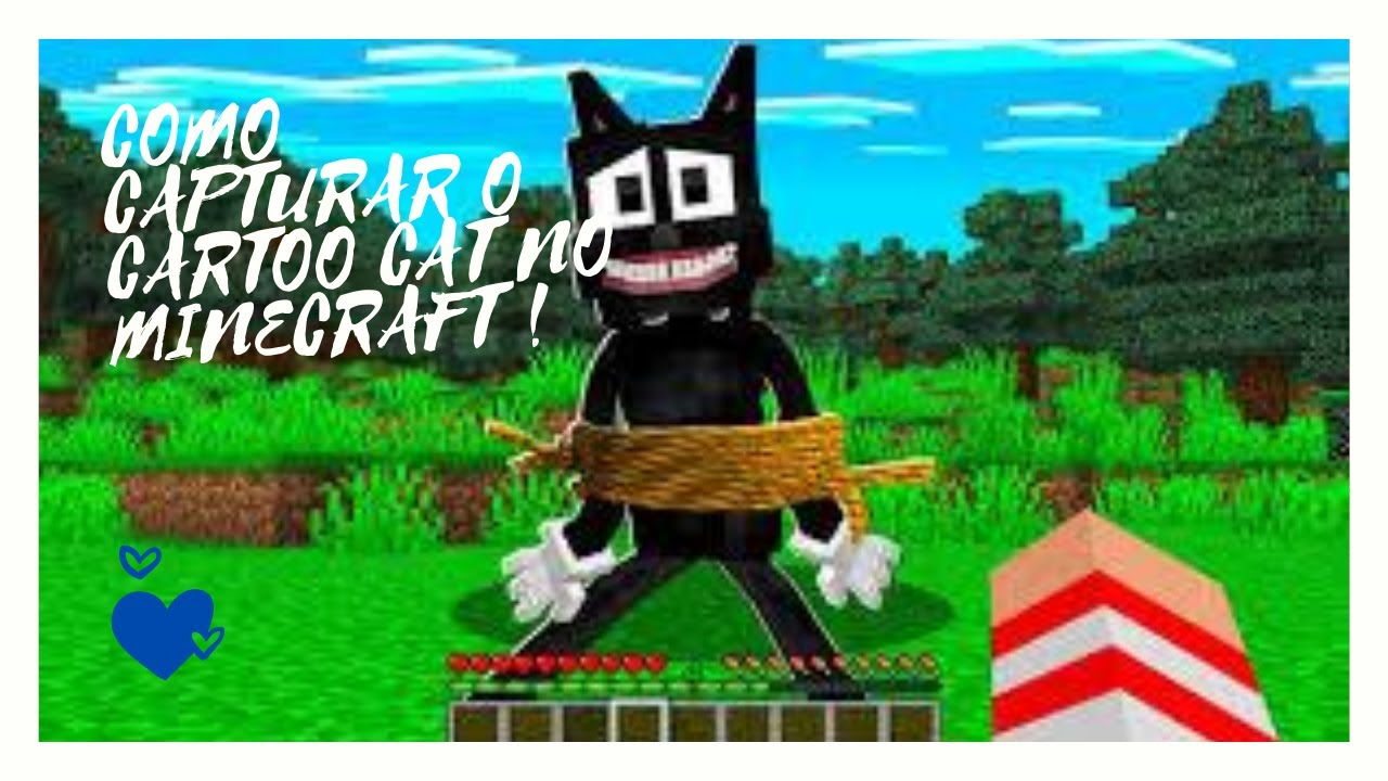 COMO CAPTURAR O CARTOON CAT NO MINECRAFT ! - YouTube