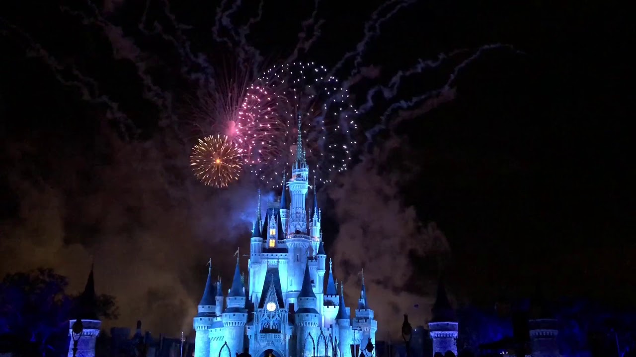DVC Moonlight Magic Blast! Fireworks Spectacular 2018 Magic Kingdom ...