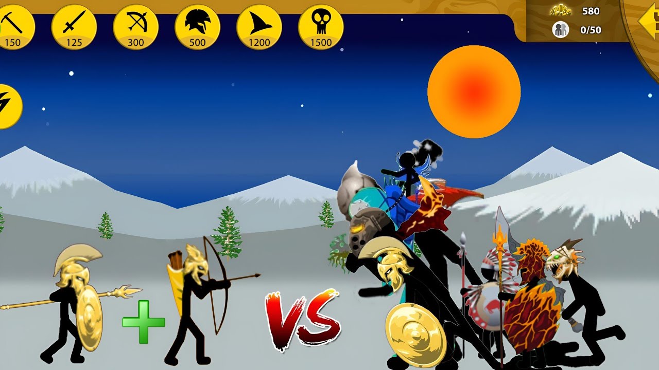 Kytchu + Spearton Golden Vs All Units | Stick War Legacy - YouTube