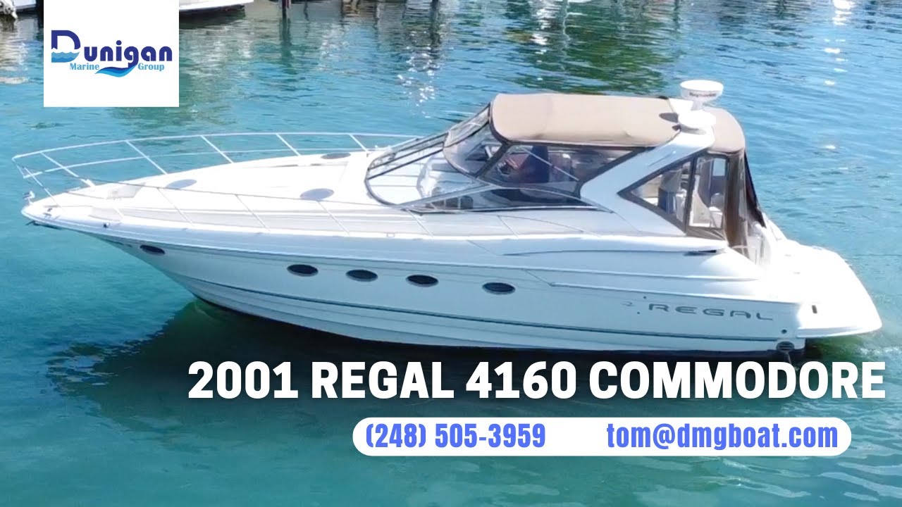 [SOLD] 2001 Regal 4160 Commodore Virtual Video Tour - YouTube