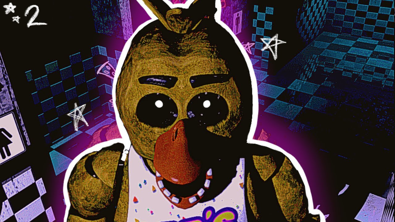 I play FNAF for the first time- Why does Chica love the bathroom? - YouTube