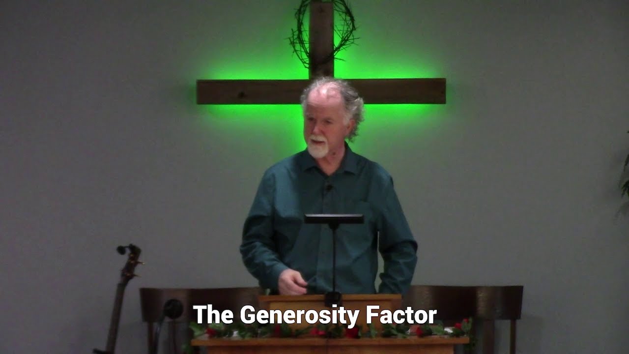 The Generosity Factor - YouTube