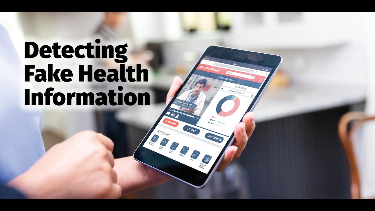Detecting Fake Health Information - YouTube