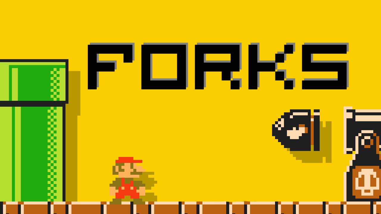 Super Mario Maker: Forks - YouTube