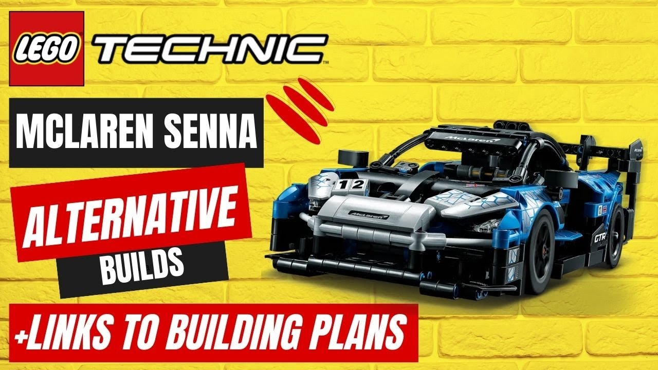 Lego 42123 McLaren Senna alternative builds | Top 6 of 2023 | With ...