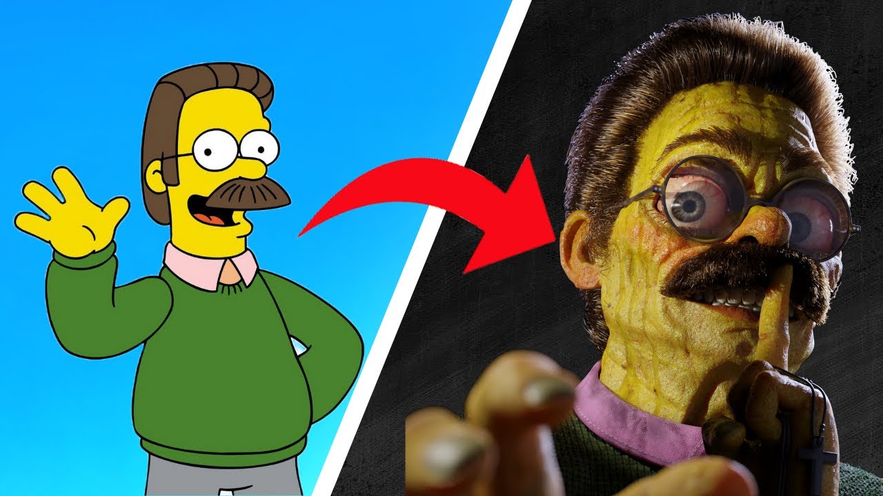 NED KILLS HIS BEST FRIEND!?- [Ned Flanders Kills The Simpsons] *Horror ...