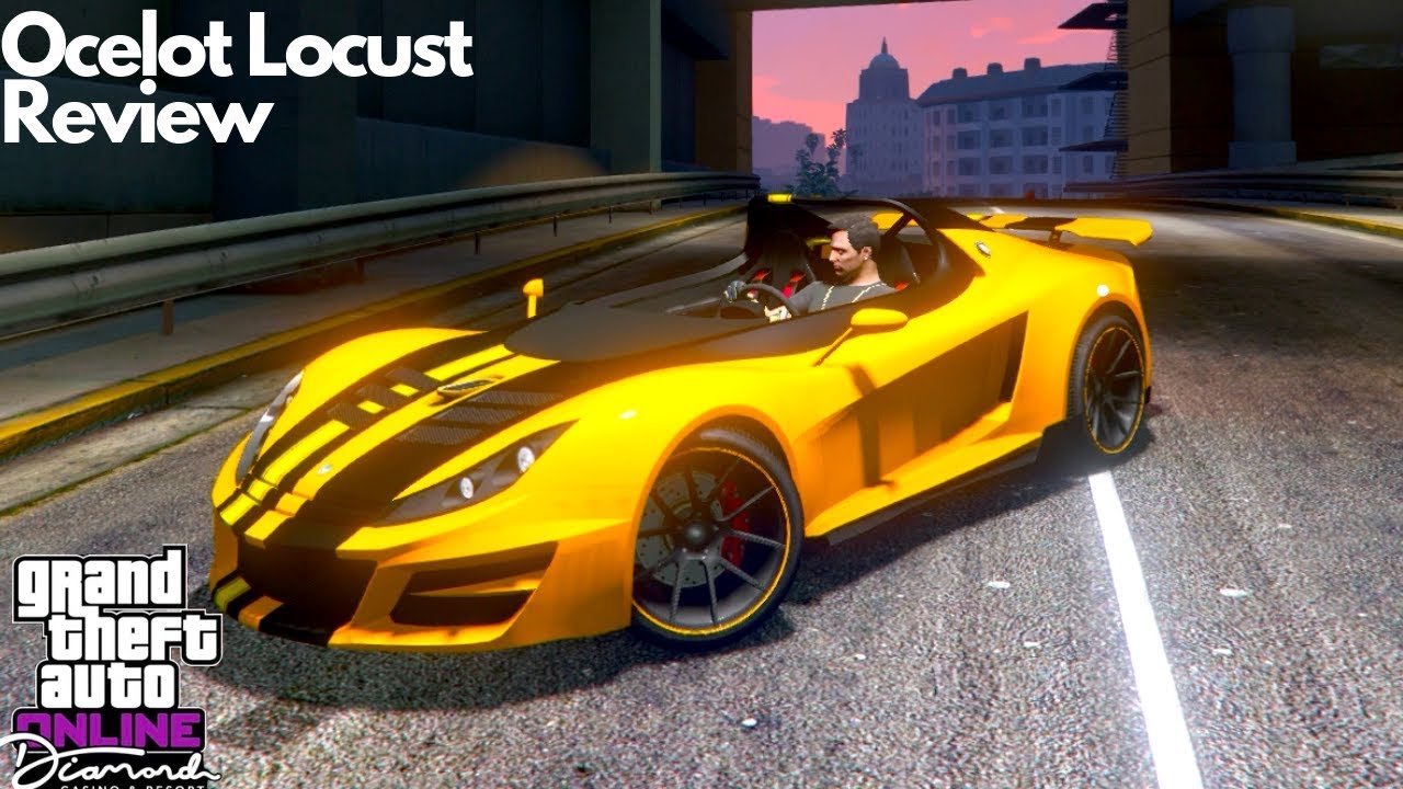 Ocelot Locust Review Customization GTA Casino Supercars Lotus - YouTube