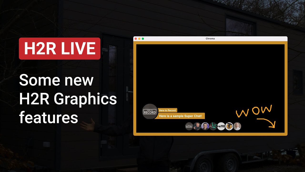 New features in H2R Graphics! // H2R Live - YouTube