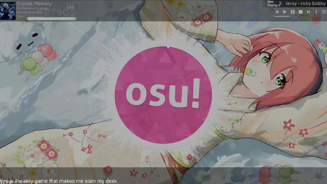 Osu as an fnf player ...is hell :D - YouTube