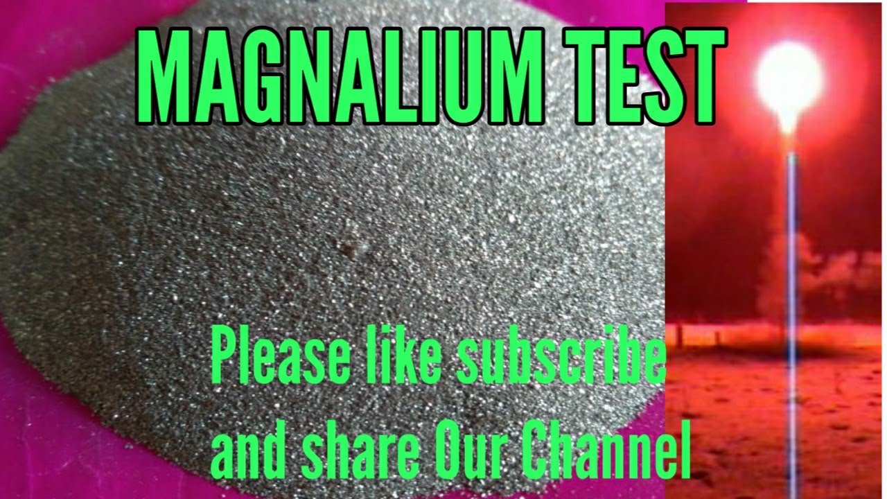 MAGNALIUM 60 MESH TEST - YouTube