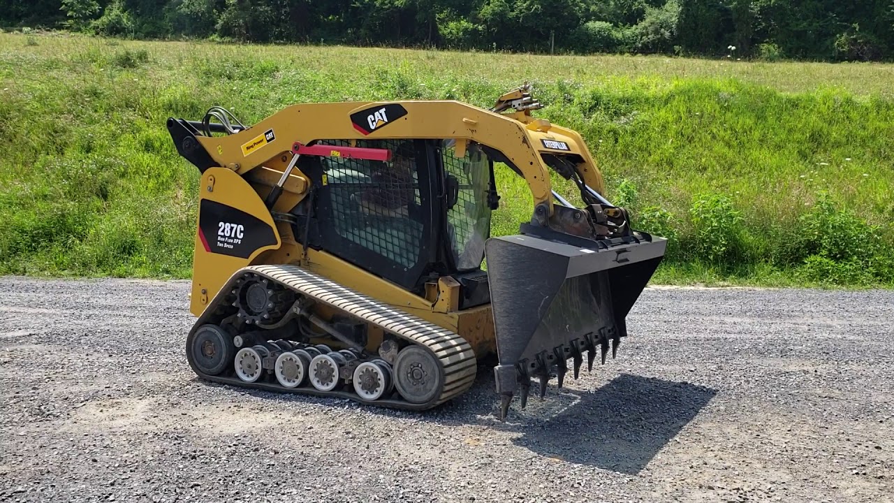 2009 Caterpillar 287C Compact Tracked Multi Terrain Loader For Sale ...
