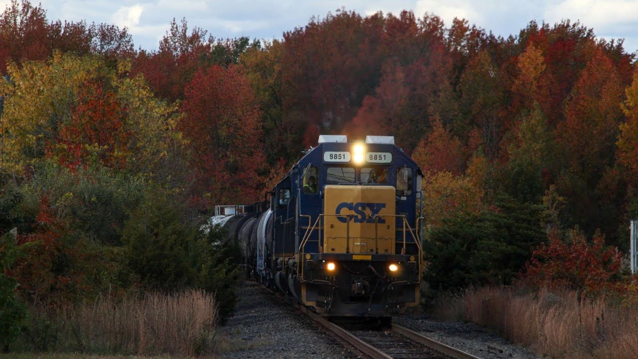 CSAO WPCA-11 with CSX 8851 and CSX 8828 10/26/25 - YouTube