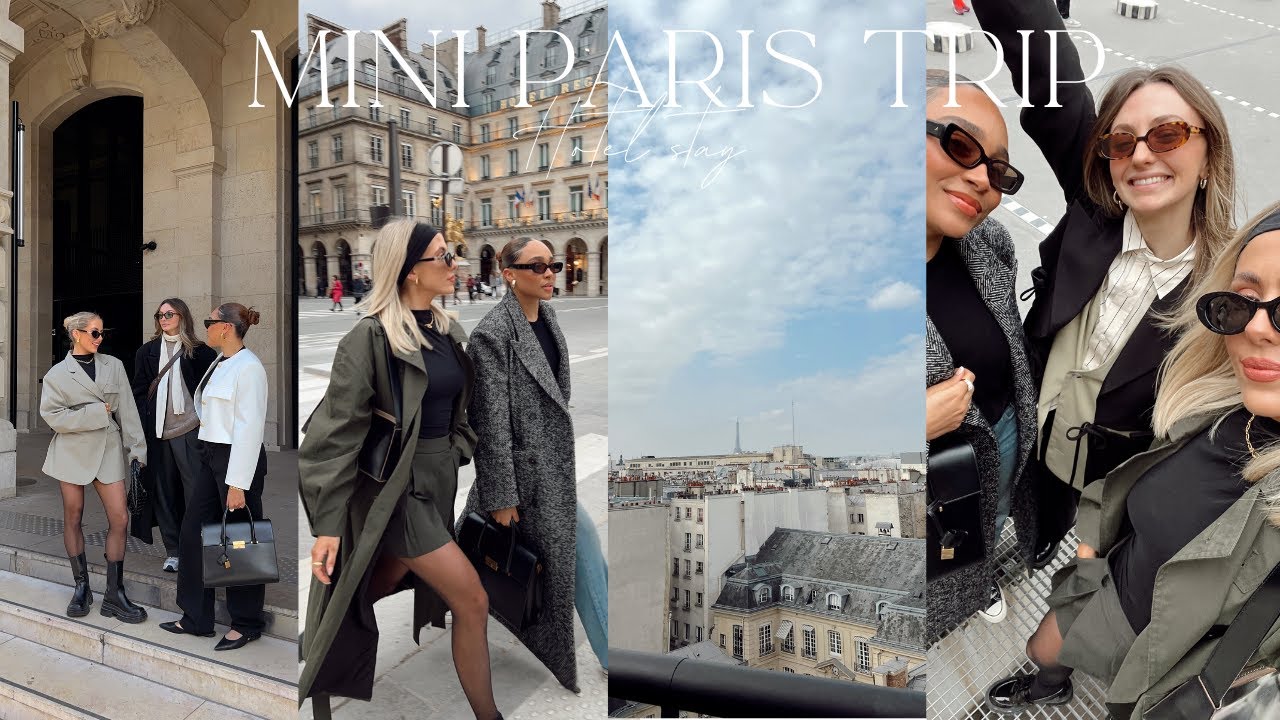 MINI PARIS TRIP! ROUND 2 IN PARIS FOR WORK! STAYING AT TOO HOTEL ...