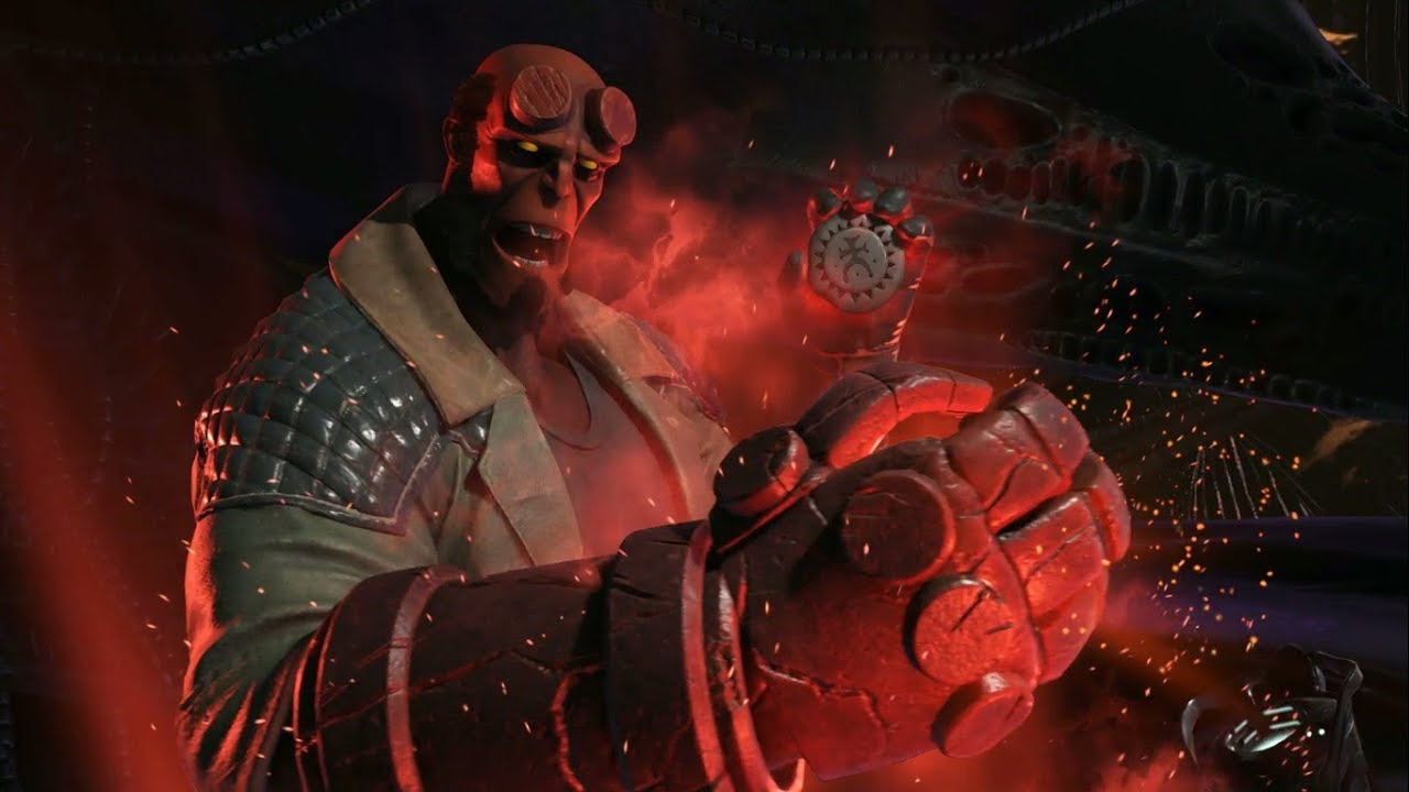 Hellboy Anung un Rama vs The DC universe - YouTube