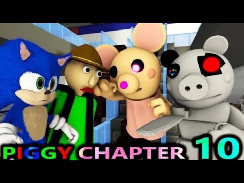 PIGGY VS BALDI & SONIC chapter 10 roblox game horror animation - YouTube