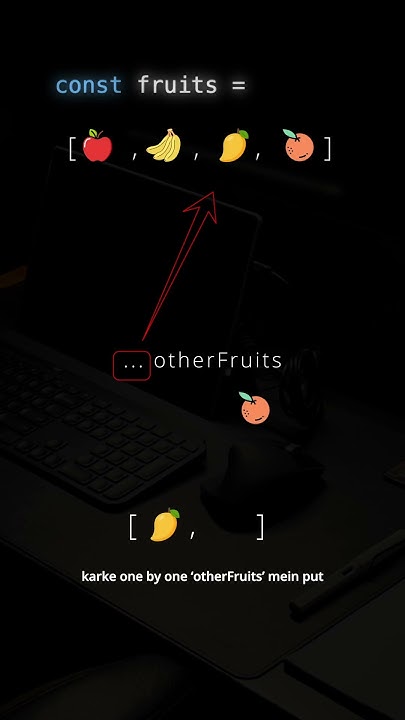 Master JavaScript REST Operator in 60 Seconds 🍇 #shorts #reactjs #frontendcourse #programming ...