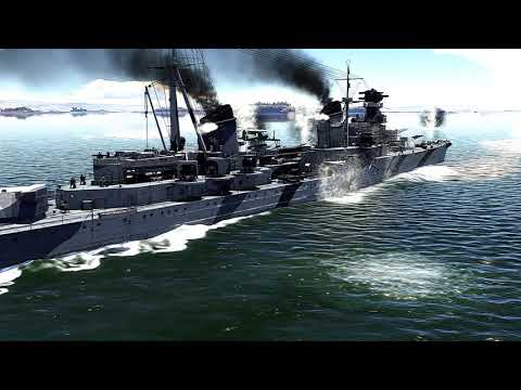 The Maxim Gorky, 1941 Project 26bis Kirov-class cruiser : Cinematic ...
