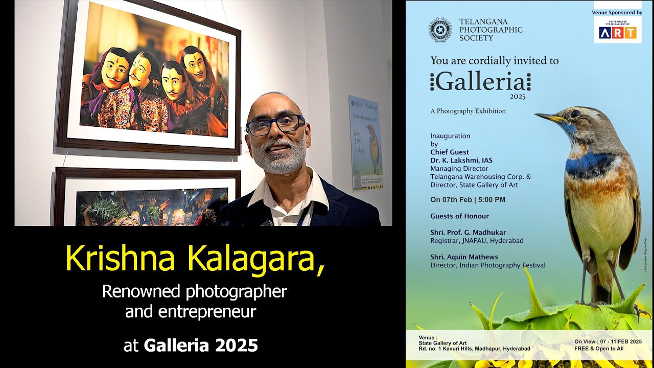 Krishna Kalagara at Galleria 2025 - YouTube