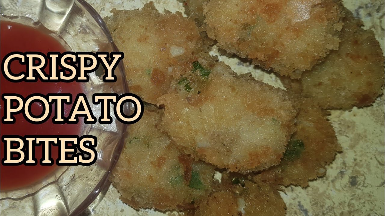 How to make crispy potato bites | crispy potato bites recipe by (Yes I ...