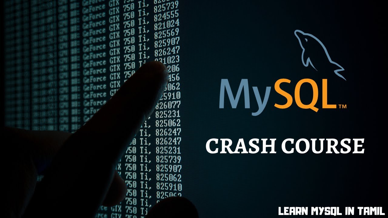 Mysql Mysql In Tamil Mysql For Beginners Cheetah Media Youtube